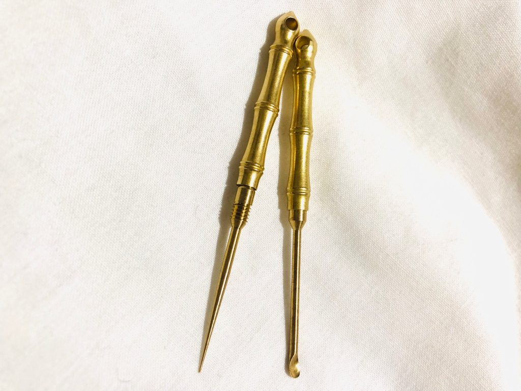 Brass poker stoker spoon convertible - Bongz Australia