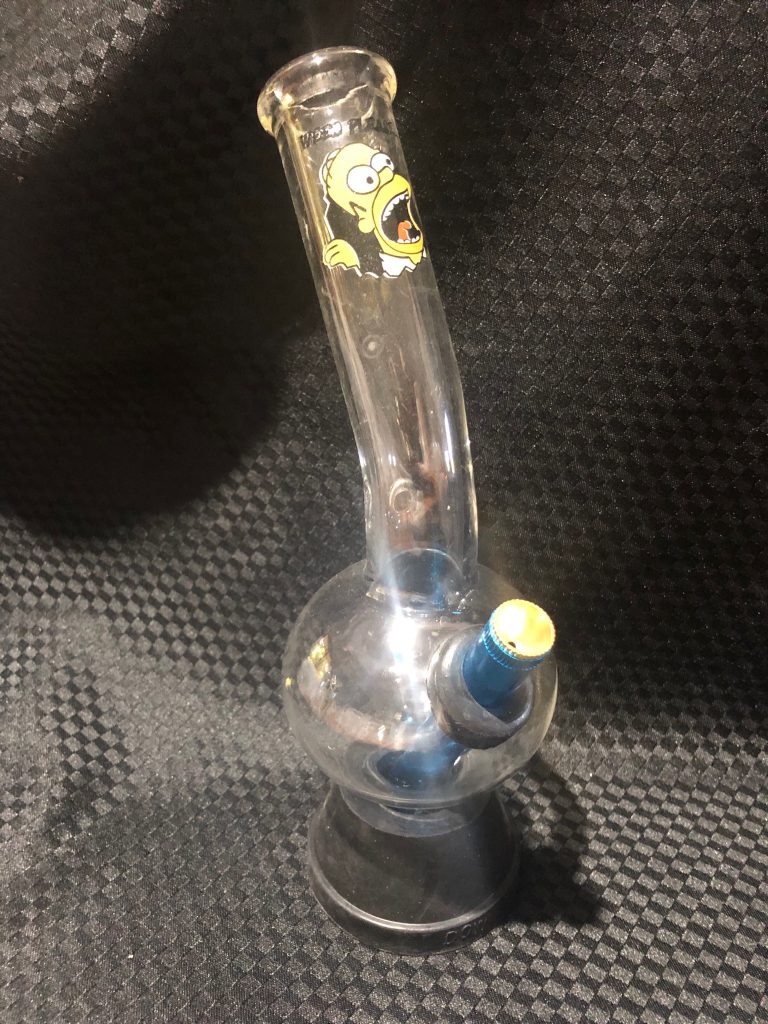Homer Simpson “Weed Please…” water pipe 28 cm - Bongz Australia