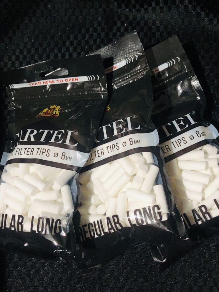 Cartel filter tips regular long - Bongz Australia