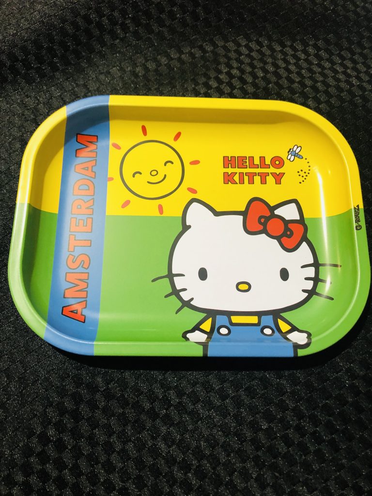 G-rollz Hello kitty rolling tray - Bongz Australia