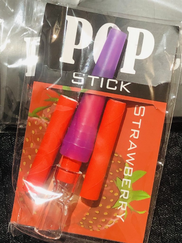 Strawberry flavour pop stick one hitter - Bongz Australia